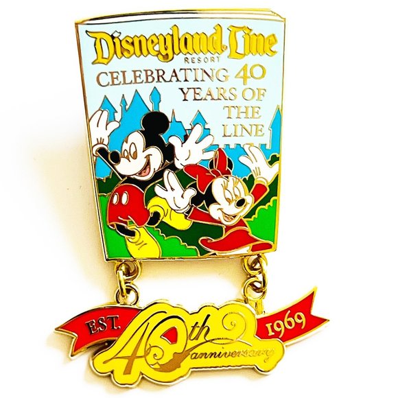 Disney | Jewelry | Disneyland Line Dlr Celebrating 4 Years Of The Line ...